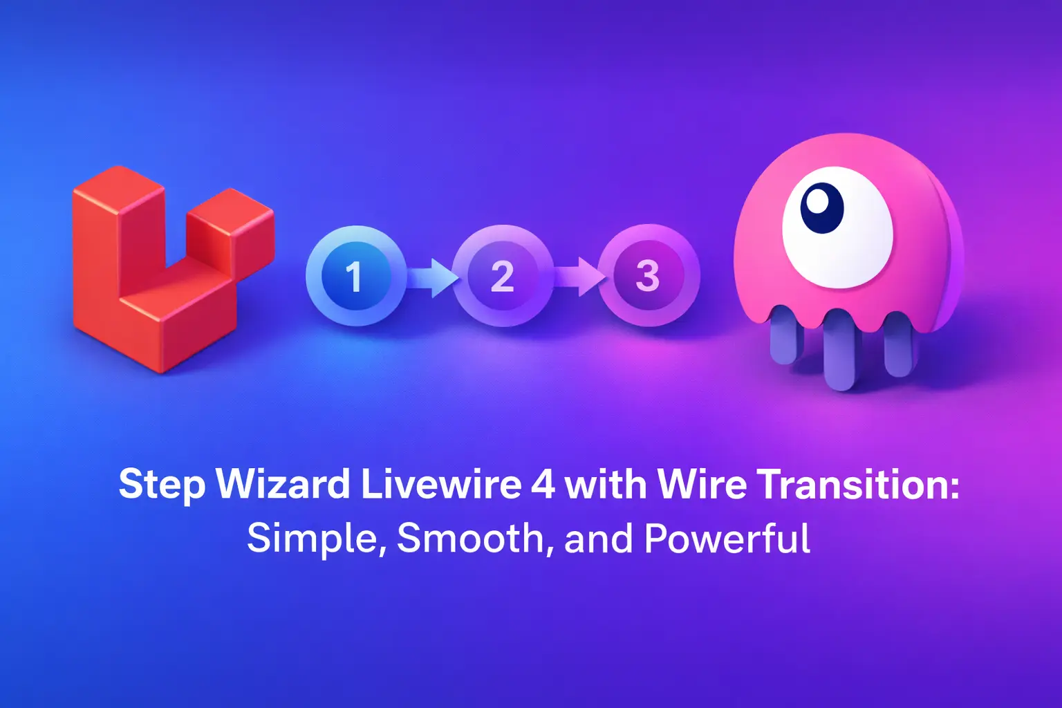 Step Wizard Livewire 4 dengan Wire Transition: Simple, Smooth, dan Powerful